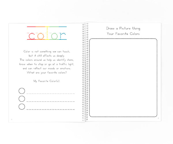 Colors Art Journal | Printable - Green Urban Creative