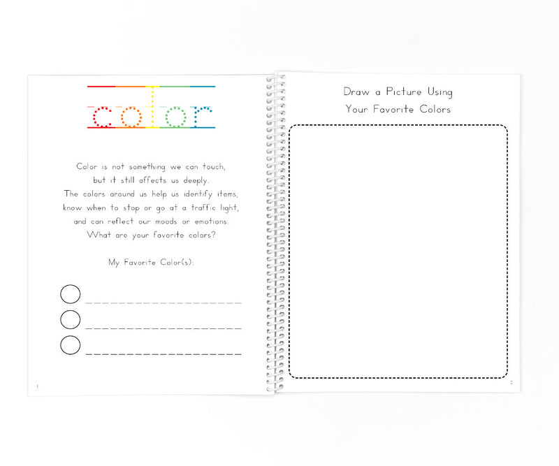 Colors Art Journal | Printable - Green Urban Creative