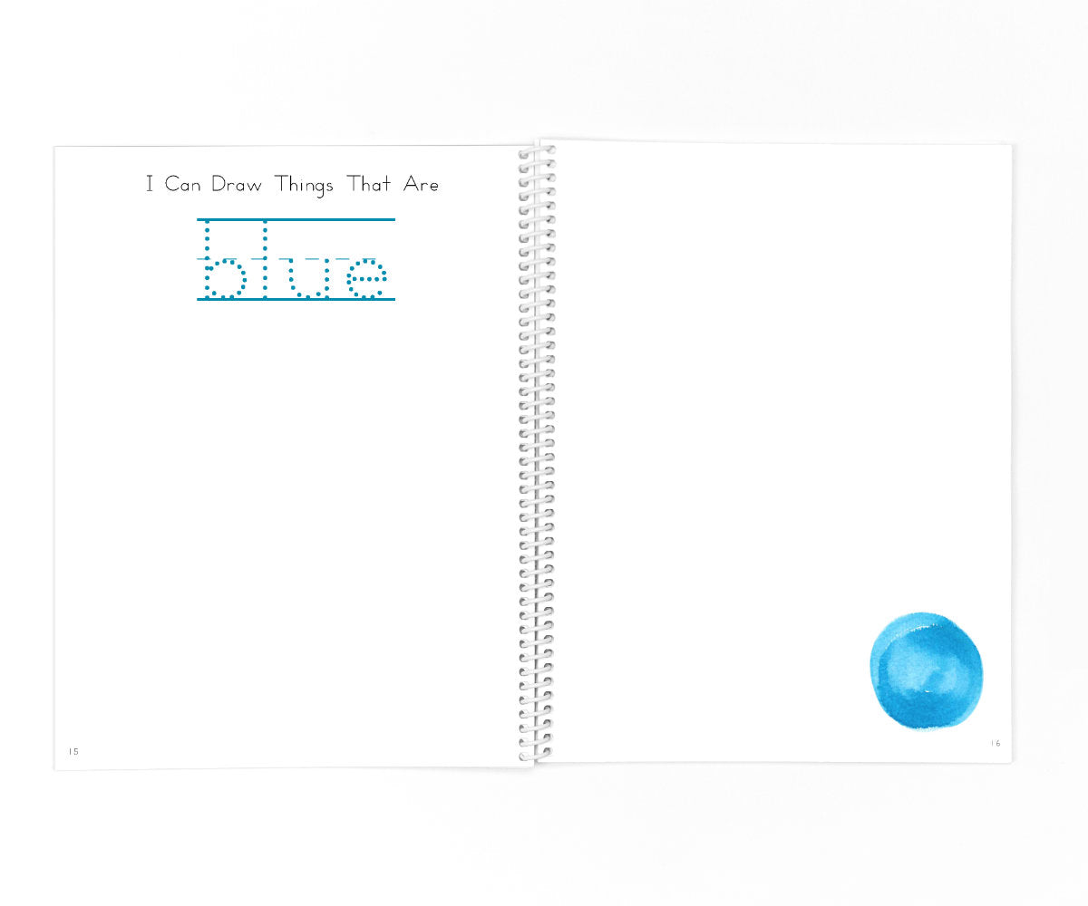 Colors Art Journal | Printable - Green Urban Creative