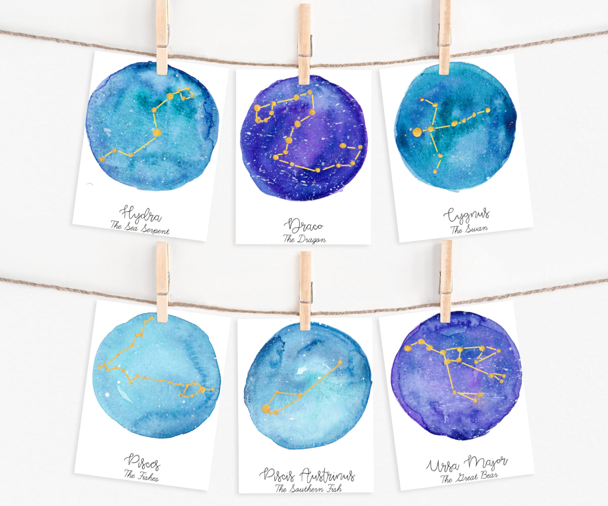 Constellations: Animals in the Night Sky | Printables - Green Urban ...