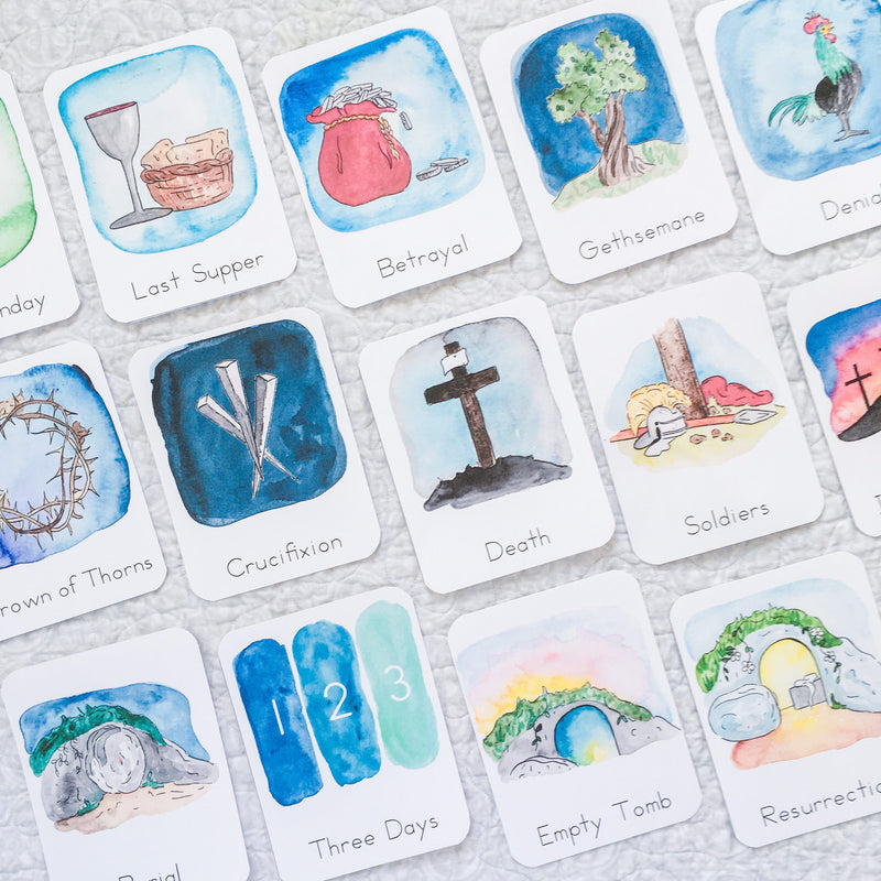 Easter Story Cards | Digital Download - Green Urban Creative