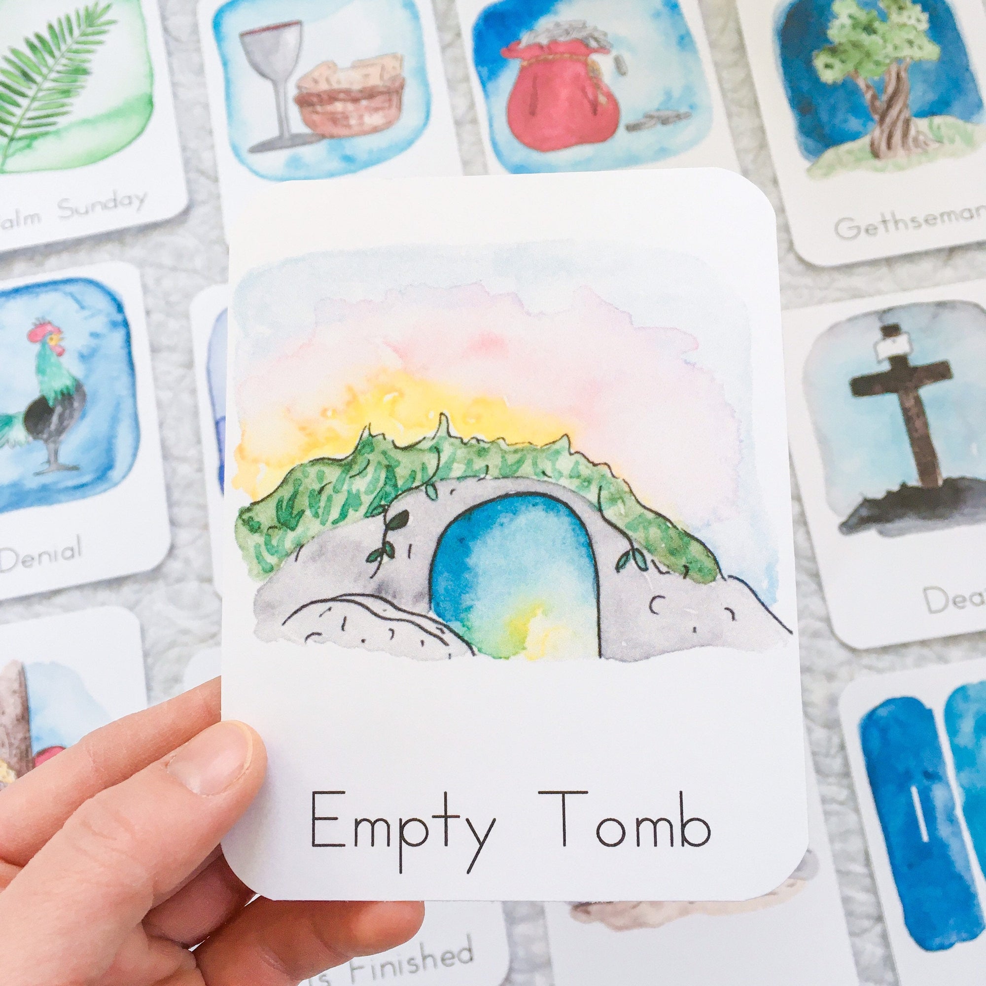Easter Story Cards | Digital Download - Green Urban Creative